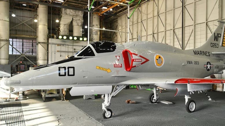 Historic Navy Aircraft Gets Restored Ahead of Memorial Day | Fender Bender