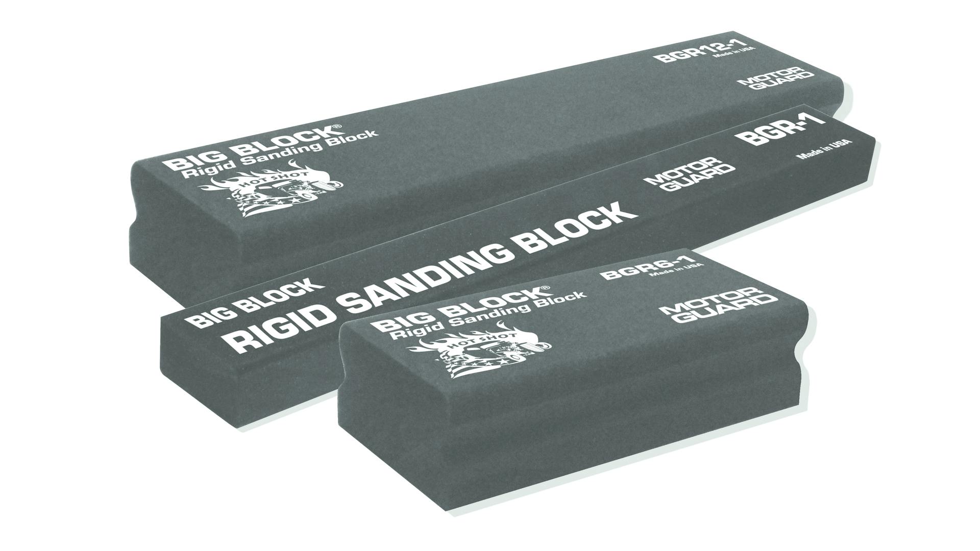 Line of Super-Rigid Big Block sanding blocks | Fender Bender