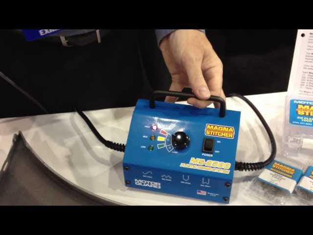 MotorGuard Magna Stitcher MS-2500 Video | FenderBender and ABRN