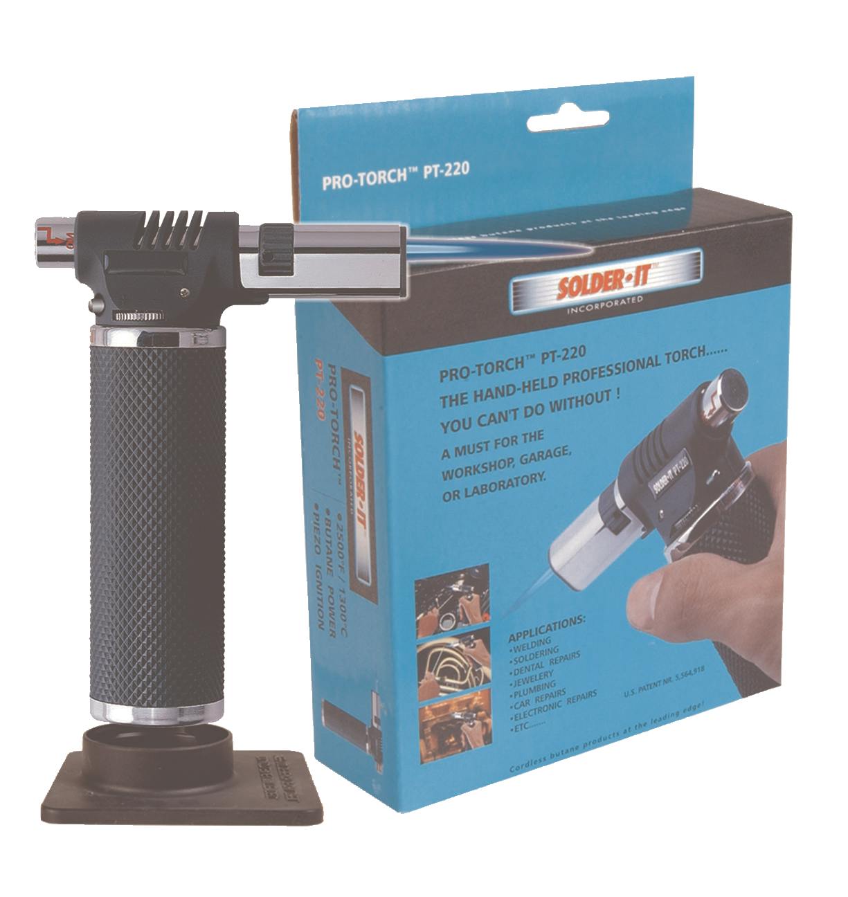 Pro-Torch220 hand-held butane table torch | FenderBender and ABRN