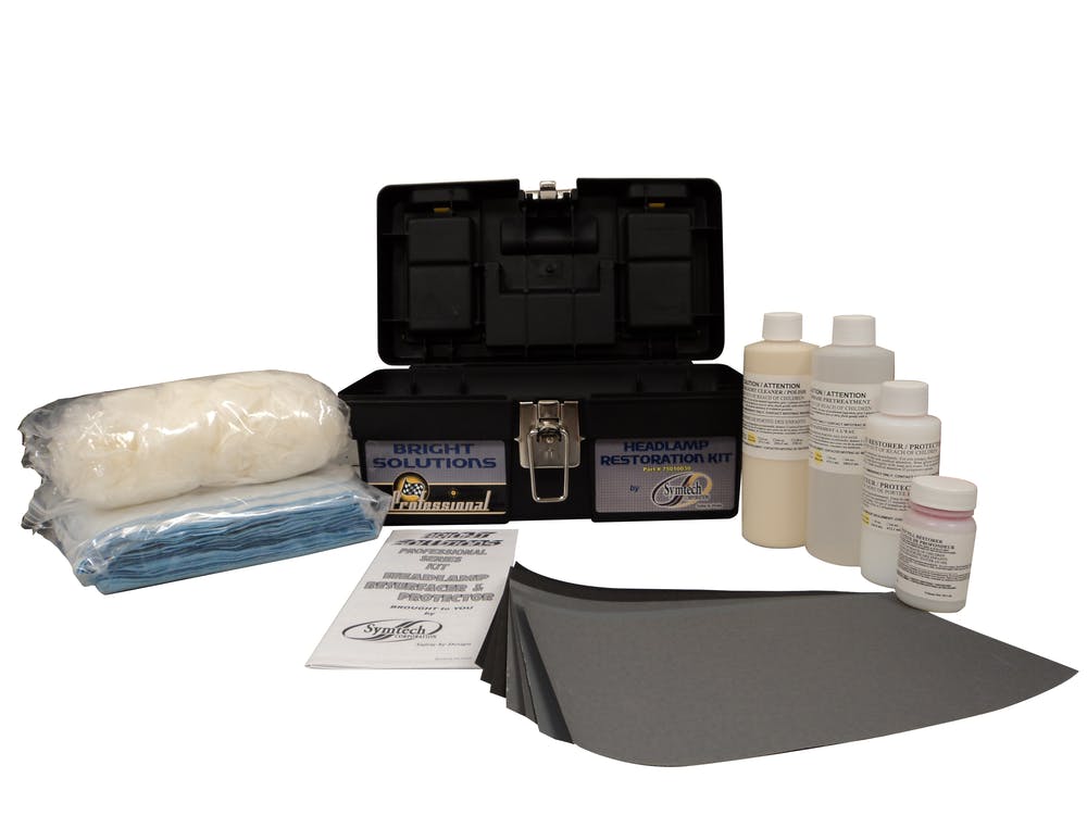 Bright Solutions headlamp restoration kit | FenderBender and ABRN