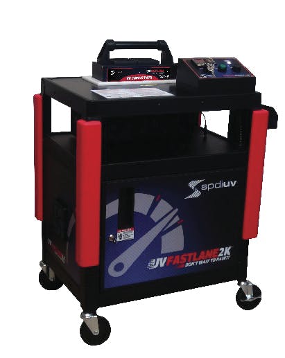 UV Fastlane 2K Mobility Cart Automotive Collision Curing System ...