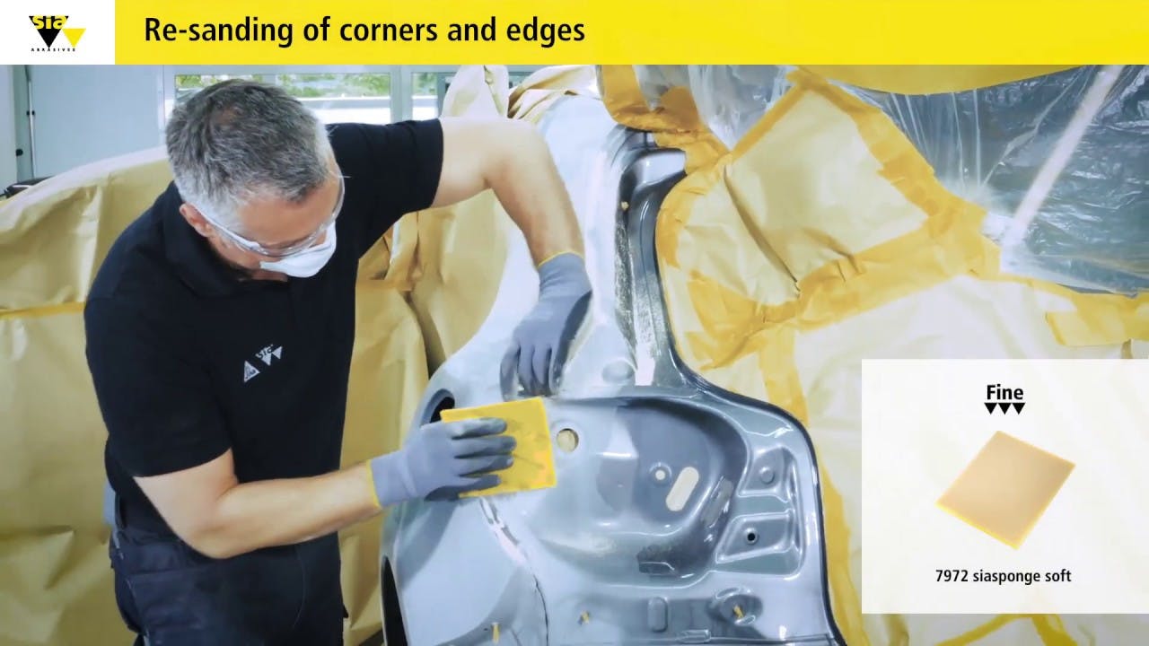 VIDEO: Grinding process before filler application - Part 1 ...